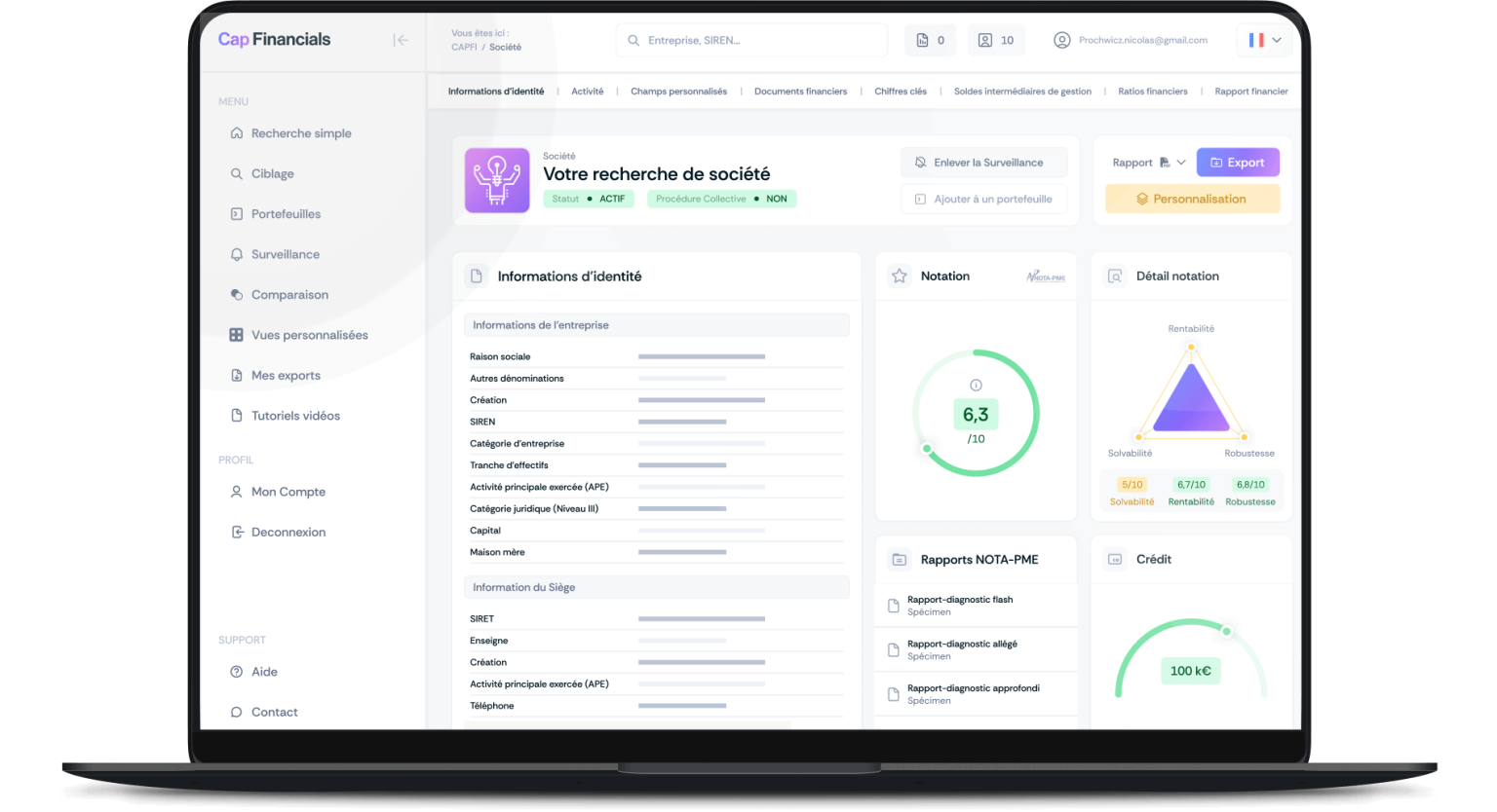 Accueil - English - Cap Financials